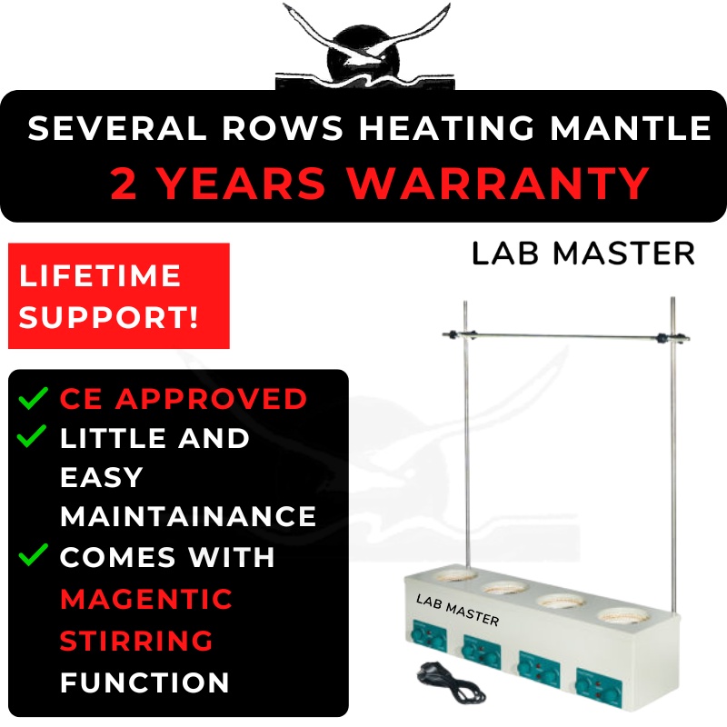 LAB MASTER/MALAYSIA Several Rows Magnetic Stirring Heating Mantles for ...