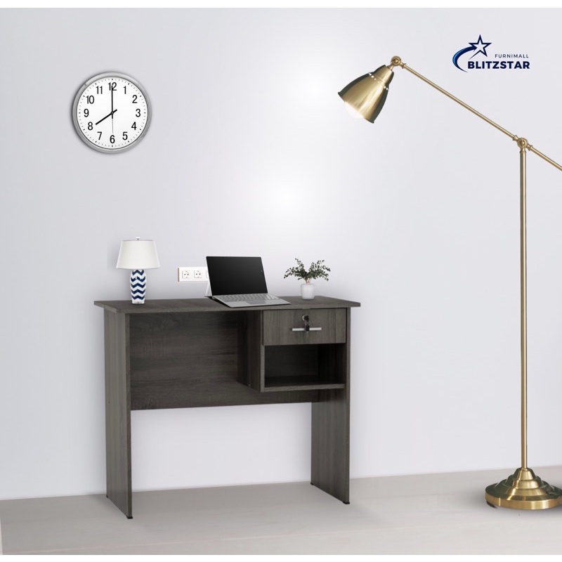 Standard Study Table/ Office Table with key lock function | Shopee Malaysia