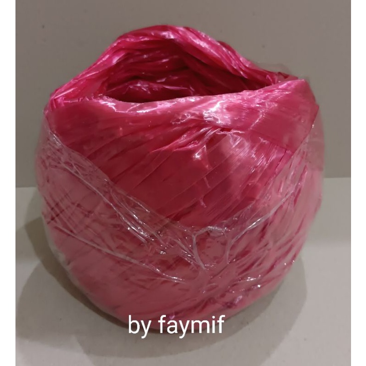 Tali Rafia warna Merah | Shopee Malaysia