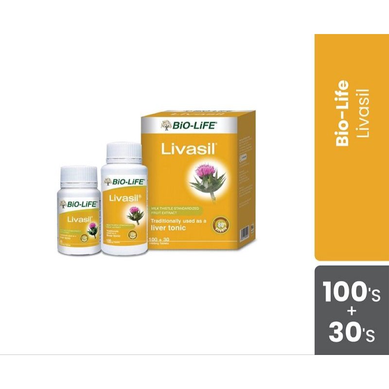 Bio-Life Livasil (100+30s) Expire date 03/24 | Shopee Malaysia