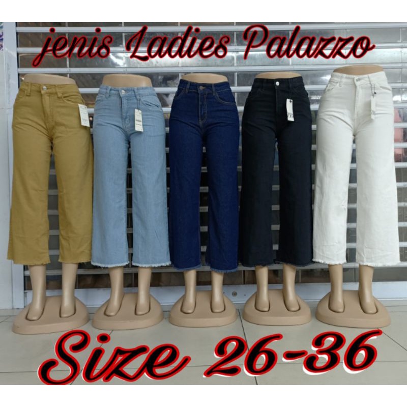 💥New Arrived💥Ready stock fashionable Jeans Plazo For perempuan 💥💥 ...