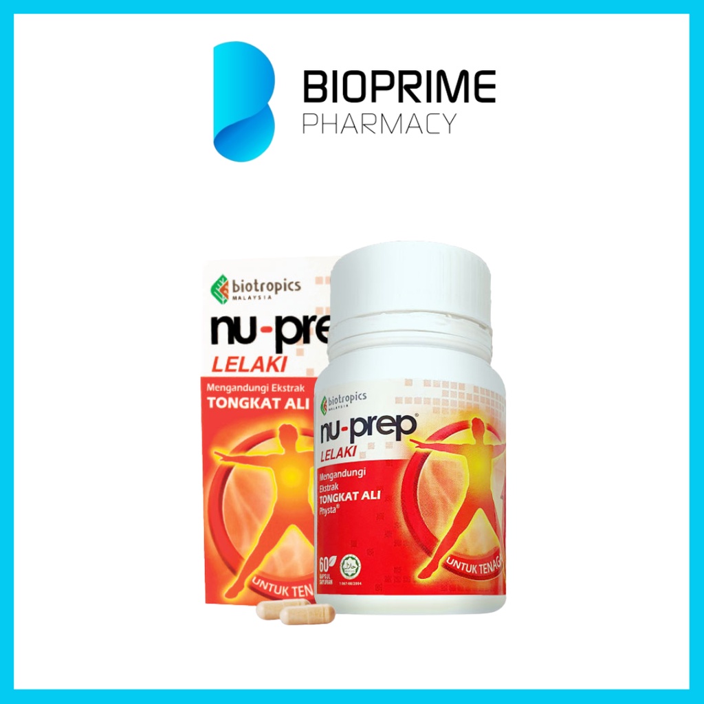 Nuprep Tongkat Ali Capsules 60s | Shopee Malaysia