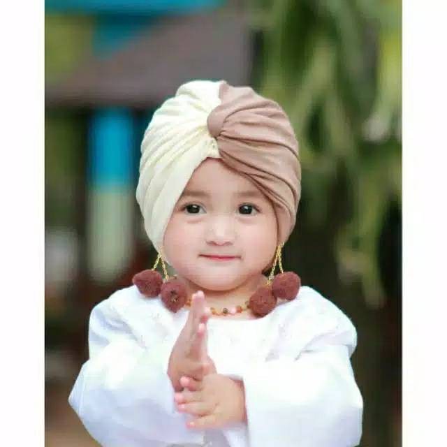 Turban / child / baby/ / CAN / / ciput / 0-3 years allsize/ COMBINATION ...