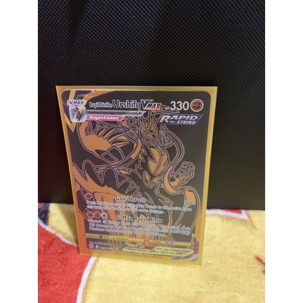 Pokemon Tcg - RapidStrike Ursifu Vmax | Shopee Malaysia