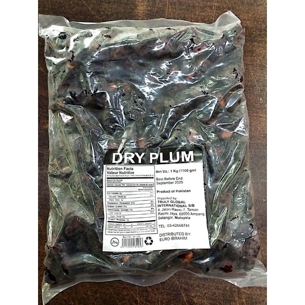 Pakistani Dry Plum (Aloo Bukhara) 1kg | Shopee Malaysia