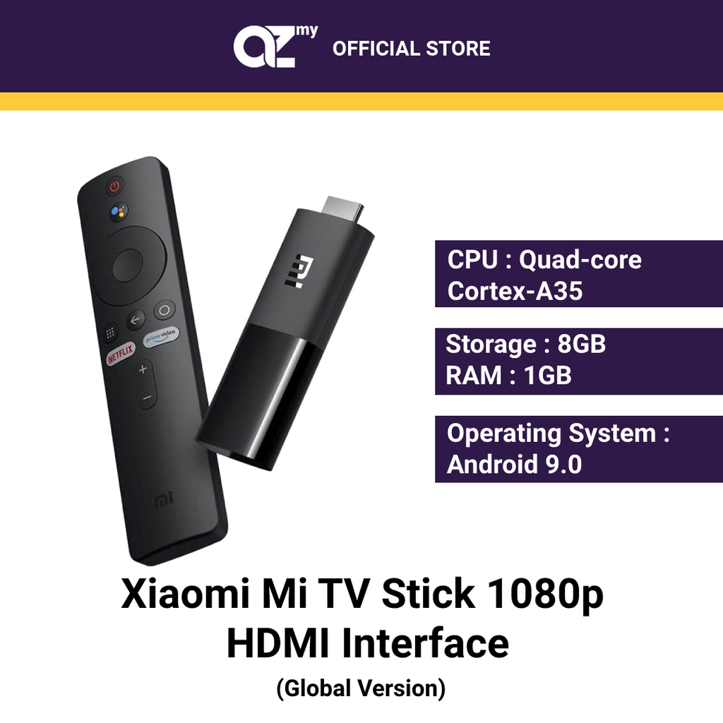 Xiaomi Mi TV Stick 1080p HDMI Interface | Shopee Malaysia