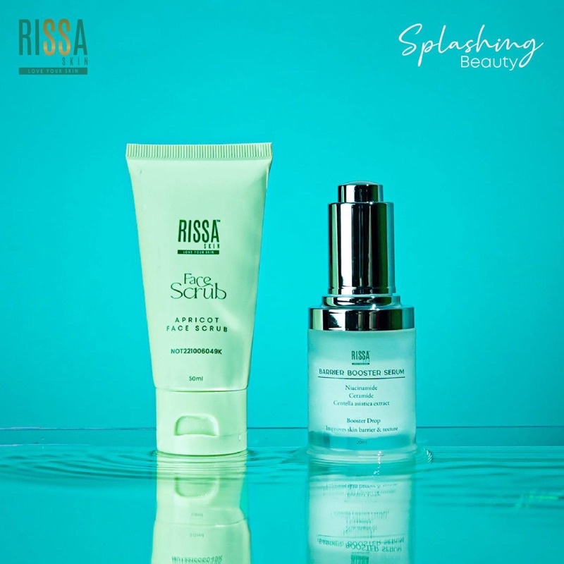 🔥READY STOCK🔥 Rissa Skin Barrier Booster Serum & Apricot Face Scrub ...