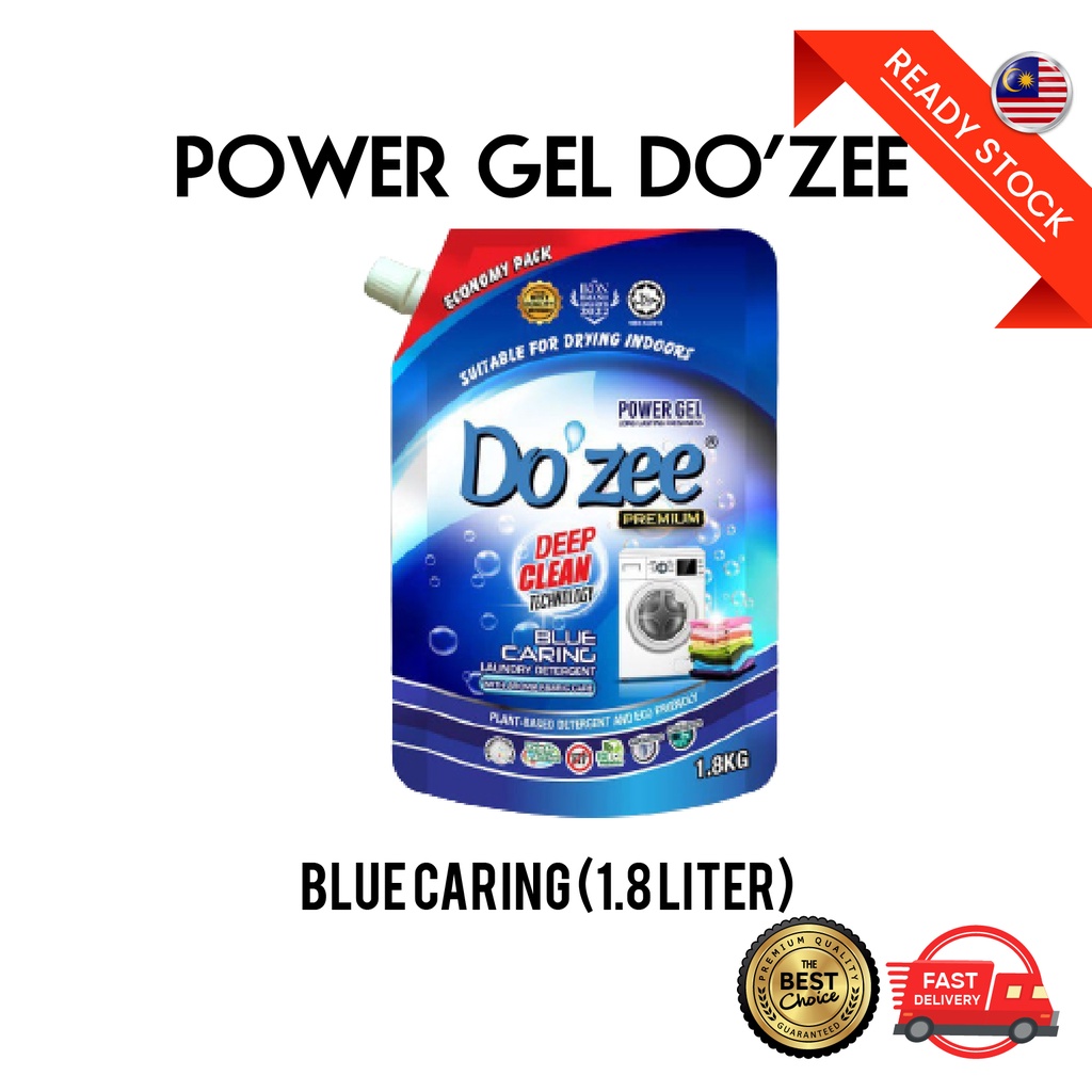 Sabun Pencuci Pakaian Power Gel Do'zee | Sabun Basuh Baju Halal | Sabun ...
