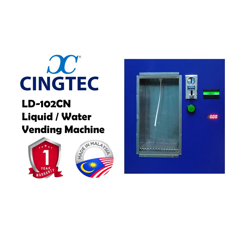 Mesin Layan Diri Detergen atau air / Water or Detergent Vending Machine ...