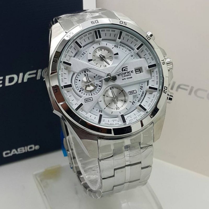 Casio Edifice White Model 556DY | Shopee Malaysia