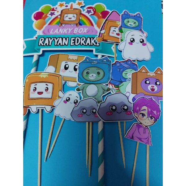 LANKYBOX CAKE TOPPER | Shopee Malaysia