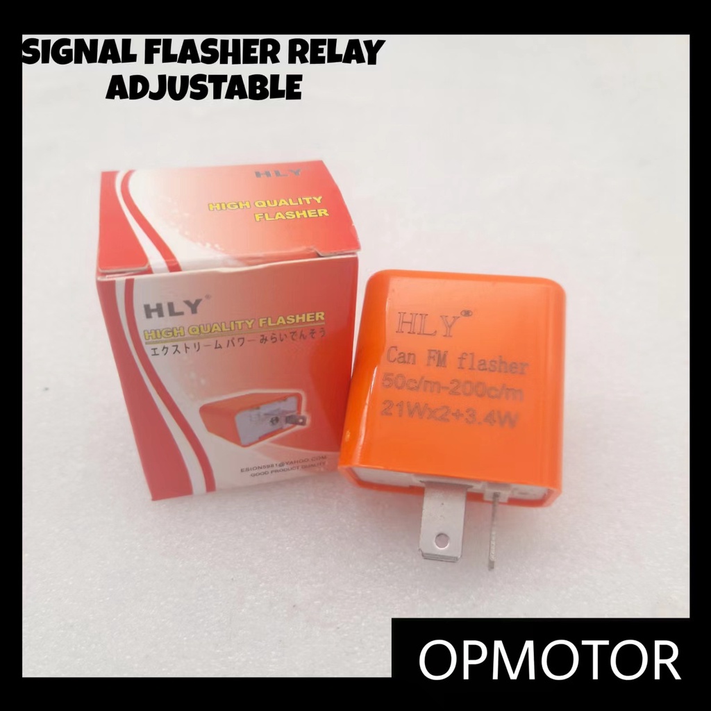 Universal Adjustable Signal Flasher Relay 12V 2PIN | Shopee Malaysia