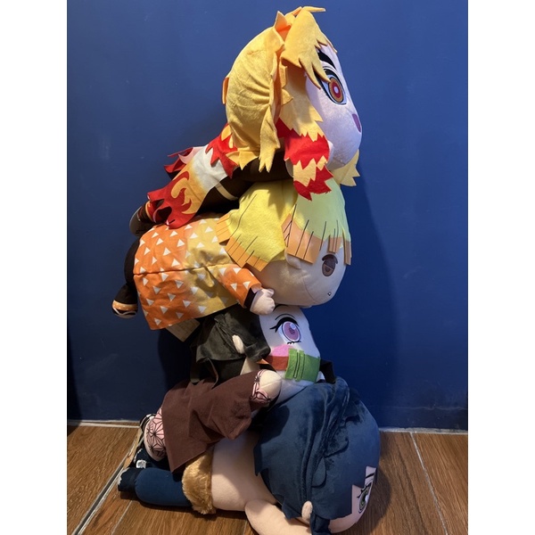 Demon slayer kimetsu no yaiba plush furyu Sega / bandai obanai zenitsu ...