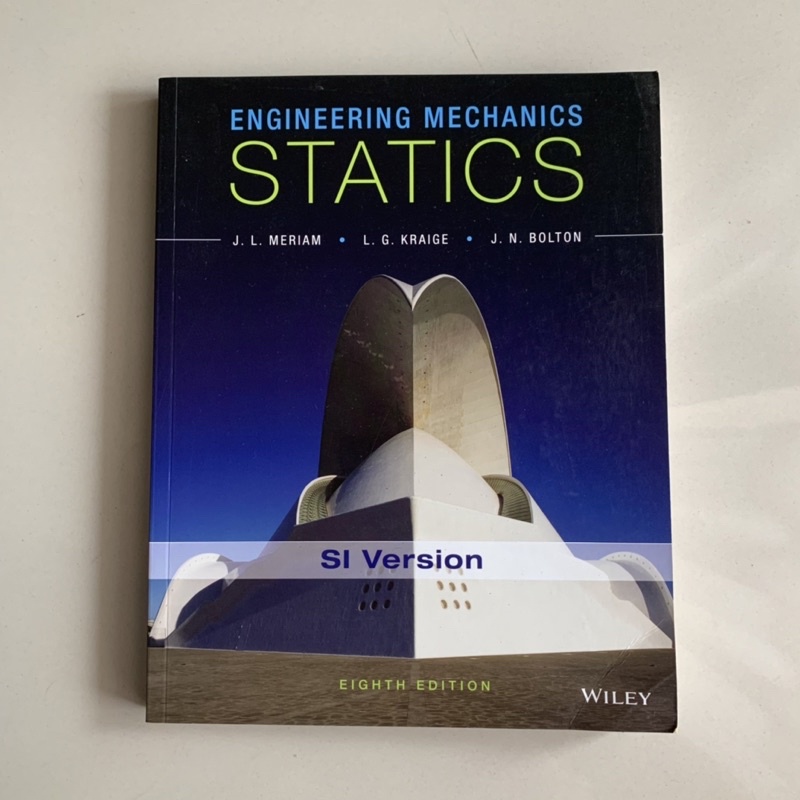 [LAST BOOK] Engineering Mechanics - Statics (8th edition) | Shopee Malaysia