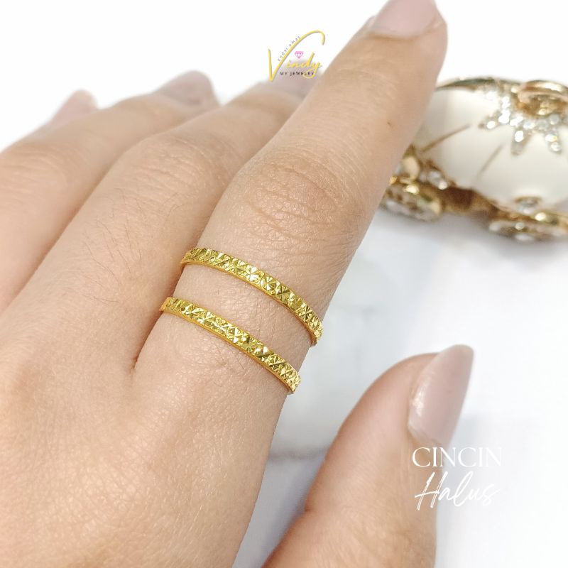 VINDYMY 916/22K CINCIN BELAH ROTAN HALUS | Shopee Malaysia
