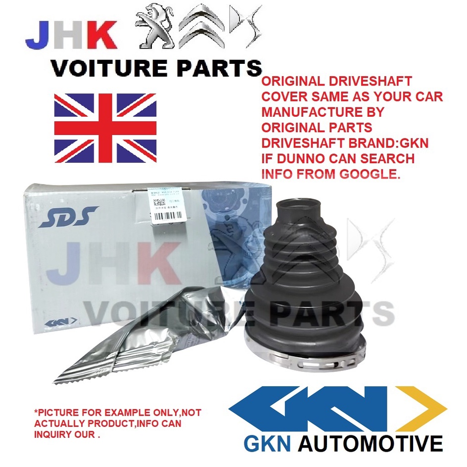 Original Driveshaft Cover (Inner) Peugeot 206 207 307 308 3008 407 408 ...