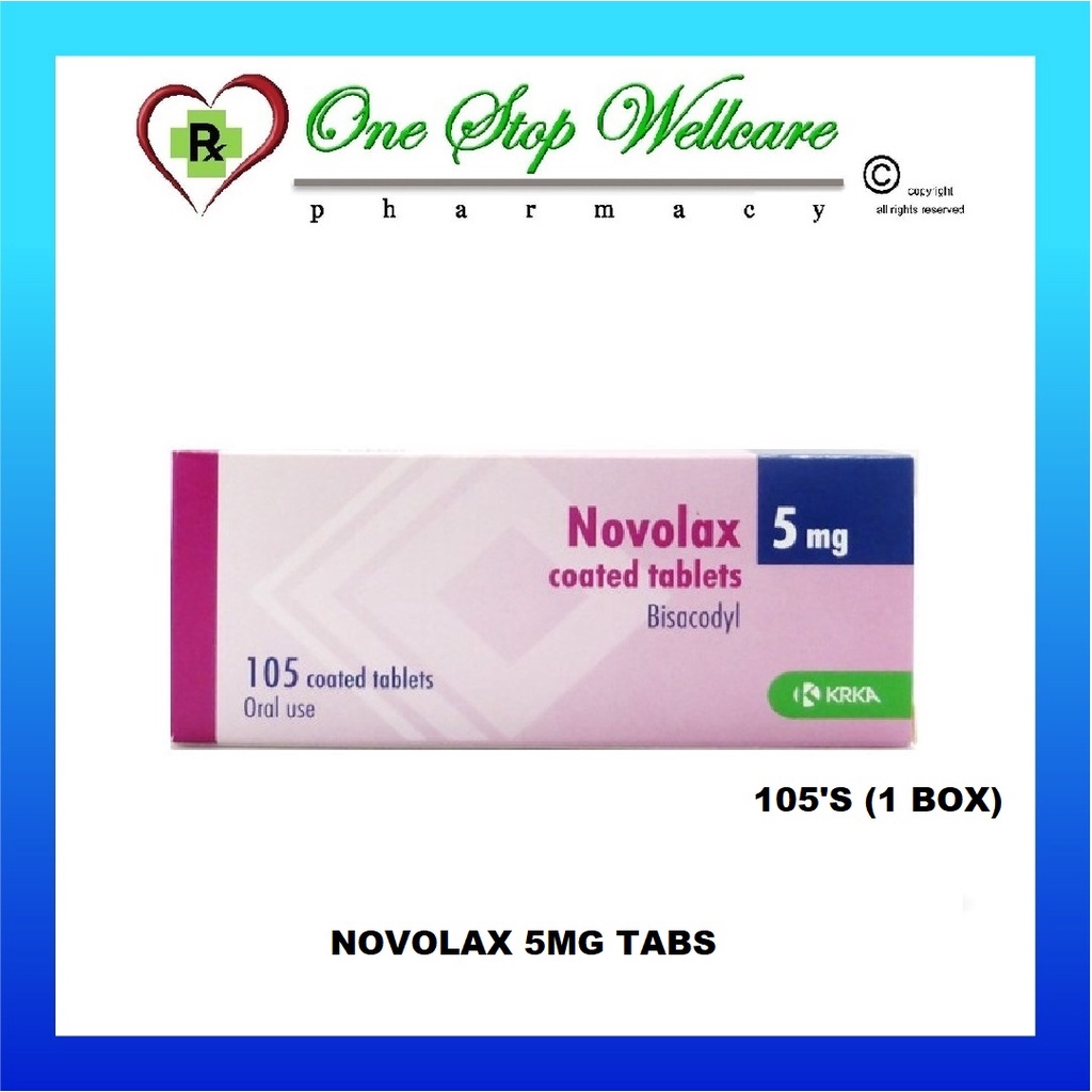 NOVOLAX 5MG TABS 105'S (EXP:08/2025) | Shopee Malaysia