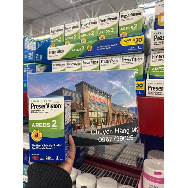 Preservision eye supplement 210 US domestic tablets | Shopee Malaysia