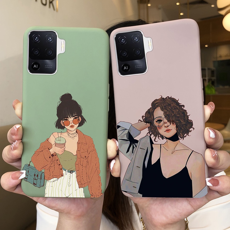 For Oppo A94 4G Case Phone Cover Cute Soft Silicone TPU Back Cases for ...