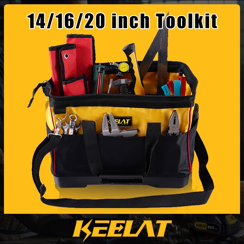 KEELAT 14/16/20 Inch Oxford Cloth Multi-function Power Tool Bag ...