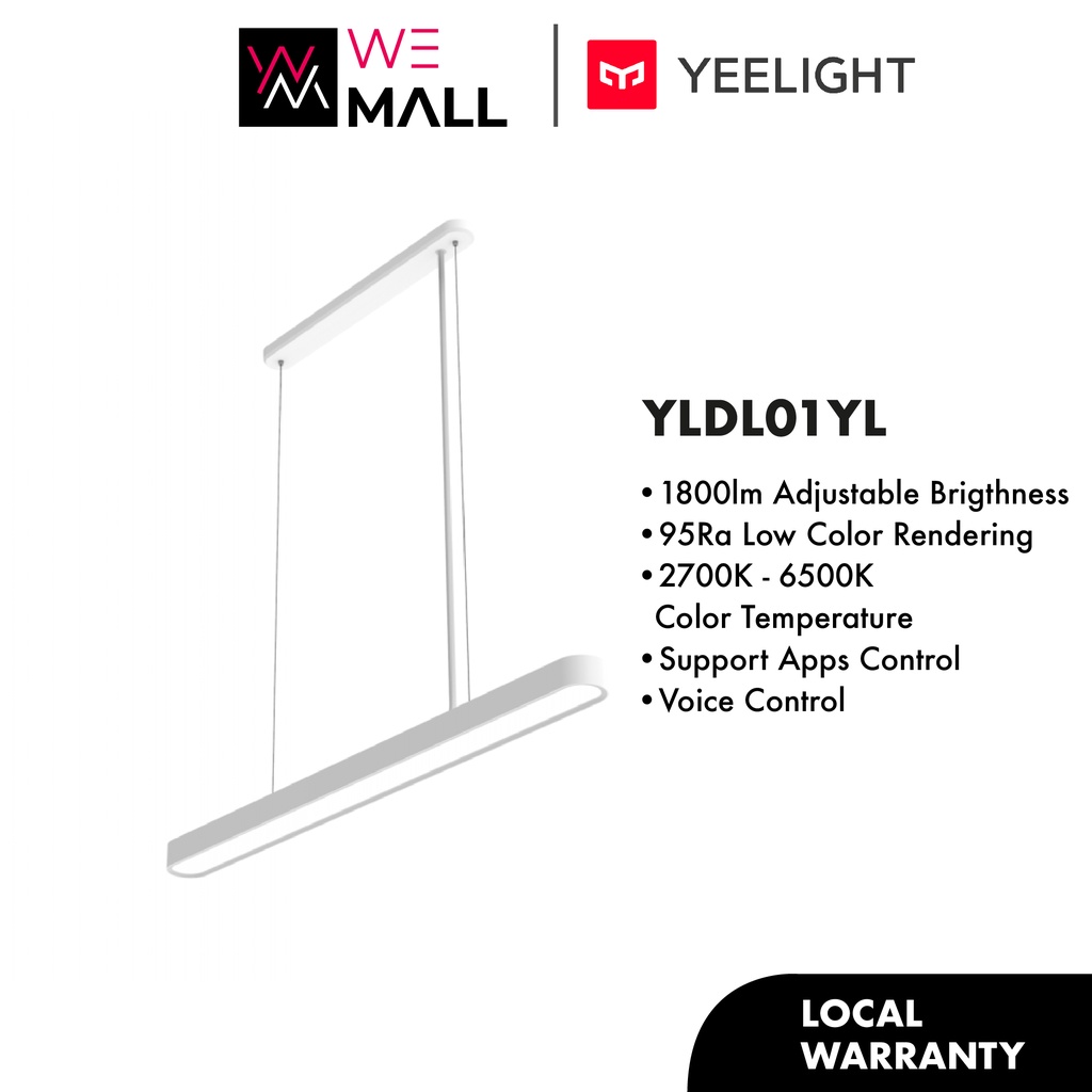 Yeelight Crystal Pendant Lamp YLDL01YL Smart LED Ceiling Light Lamp ...