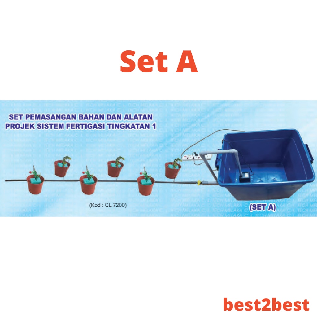 Set Pemasangan Bahan Dan Alatan Projek Sistem Fertigasi Tingkatan 1 ...