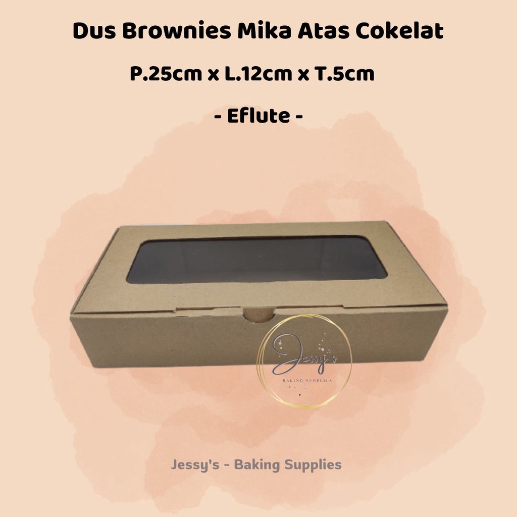 Cake Box 25 x 12 x 5/Cake Box/Brownies Box/Cake/Bolu/Bread/Eflute Tart ...