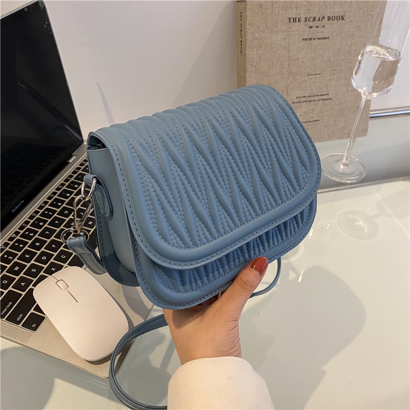 Bag Female New Style 2022 Spring Messenger Shoulder Texture Trendy ...