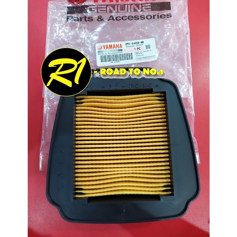 YAMAHA Y15ZR Y15 FILTER ANGIN / AIR FILTER ORIGINAL HLY 2PV-E4450-00 ...