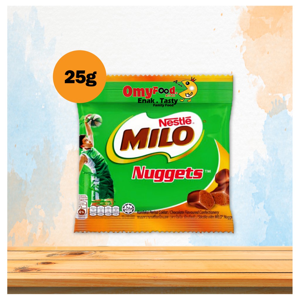25g Nestle Milo Nuggets [OmyFood] | Shopee Malaysia