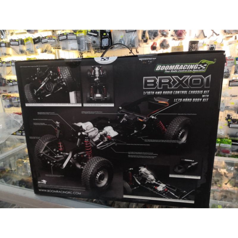 BOOMRACING BRX01 1/10 4WD Radio Control Chassis Kit w/ Killerbody LC70 ...