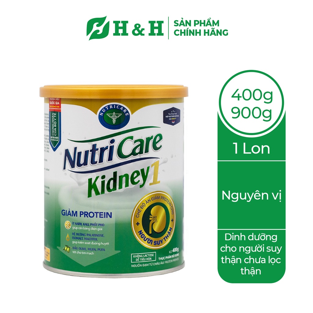 Nutricare Kidney 1 powdered milk (400g/ 900g) - Nutrition for people ...