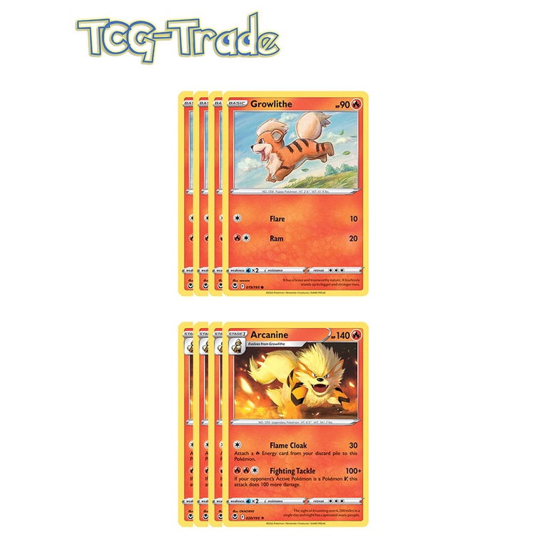 [Pokemon Player's Section] Play Set - SIT 20 Arcanine Line Playset ...