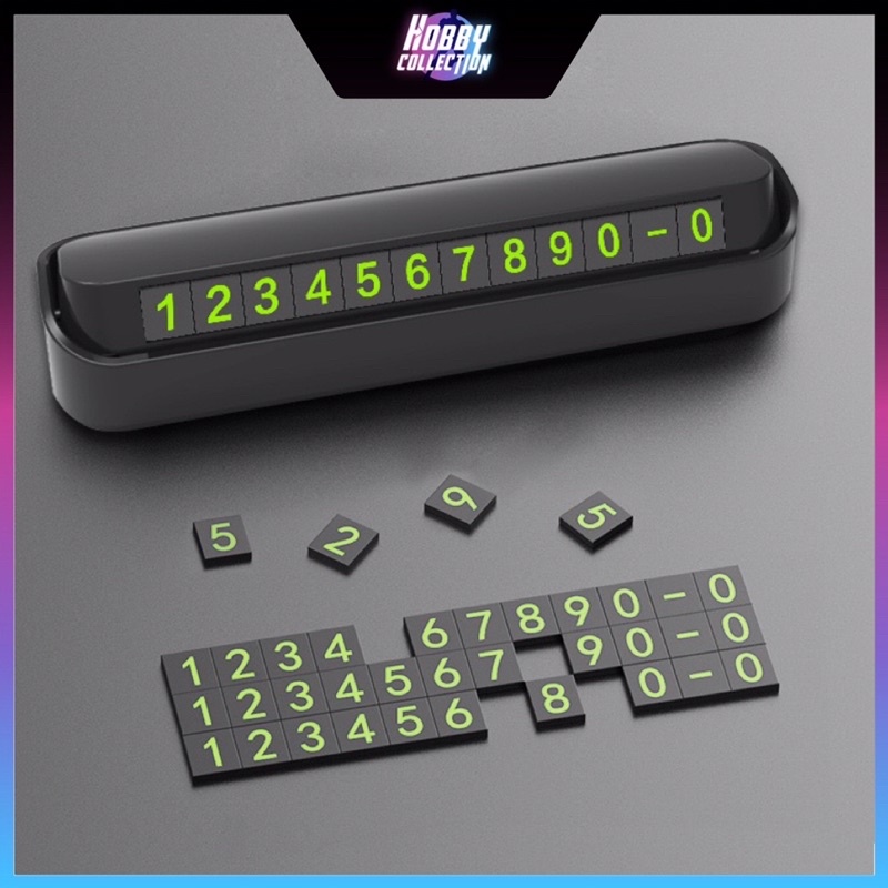 Temporary Car Parking and Double Parking Display Plate Dashboard Phone ...