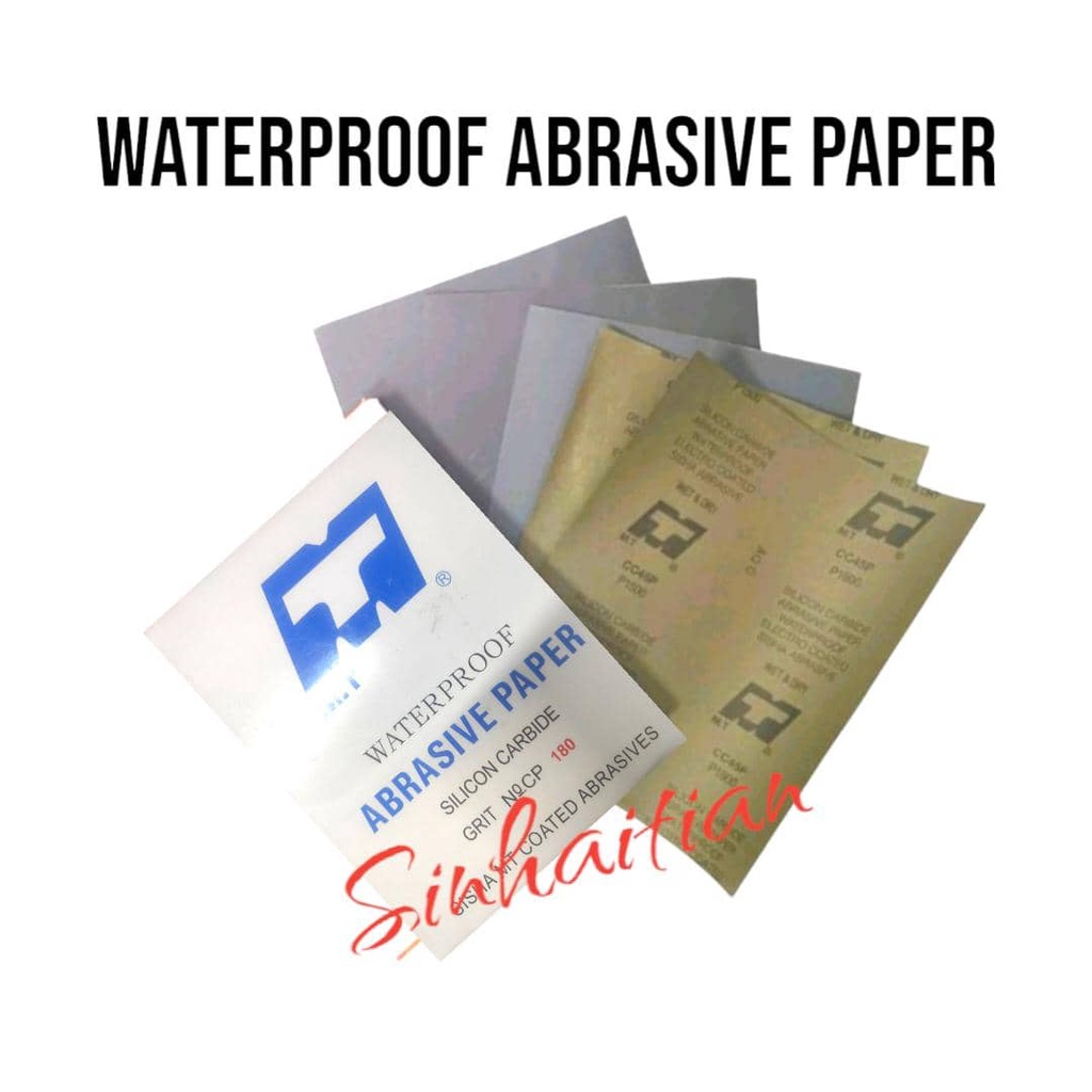 ABRASIVE PAPER KERTAS PASIR WATERPROOF | Shopee Malaysia