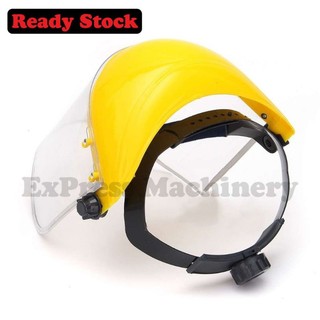 CLEAR SAFETY FACE SHIELD / GRINDING FACE SHIELD / SCREEN MASK FOR ...