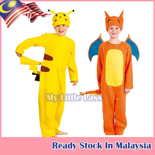 MYLITTLELASS Children Pikachu Cutie Cartoon Picachu Pokemon Charizard ...