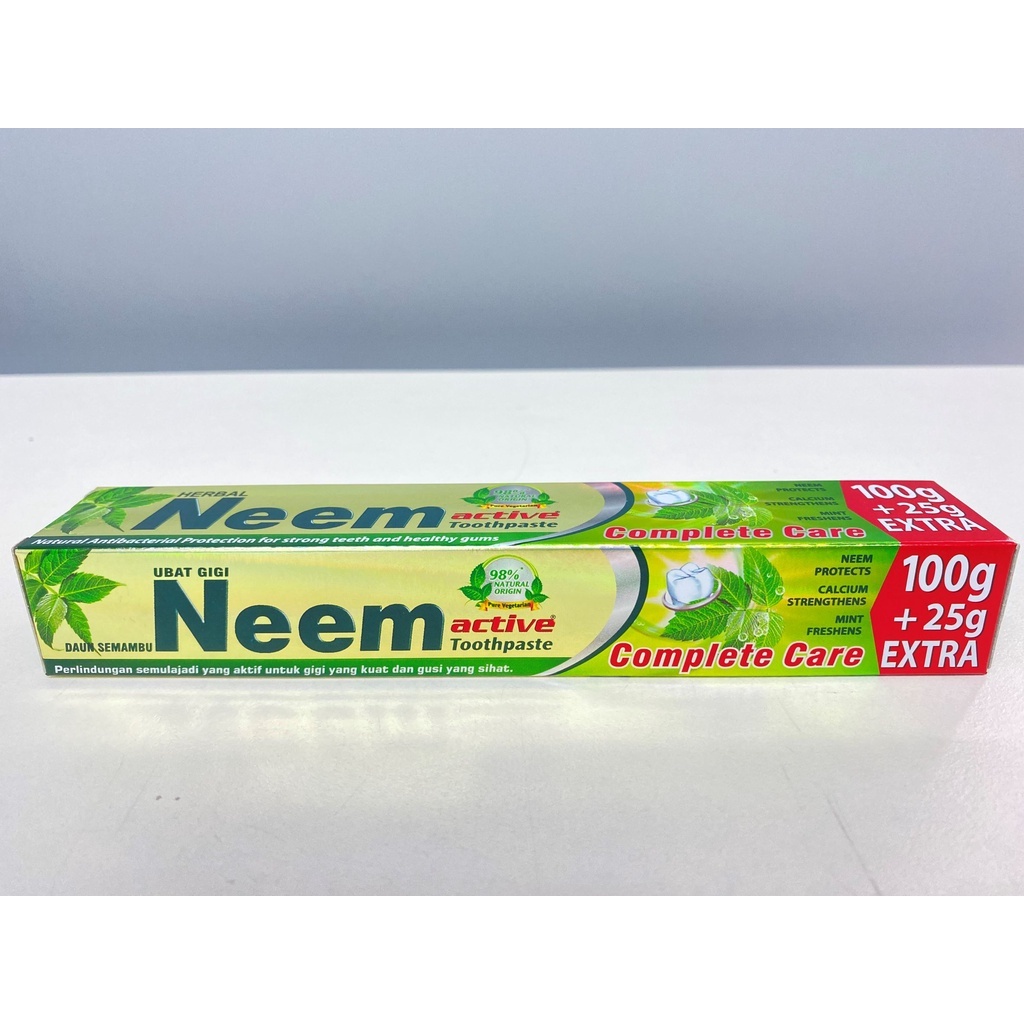 (READY STOCK) Neem Active Toothpaste Gigi Mint Daun Semambu I 125G ...