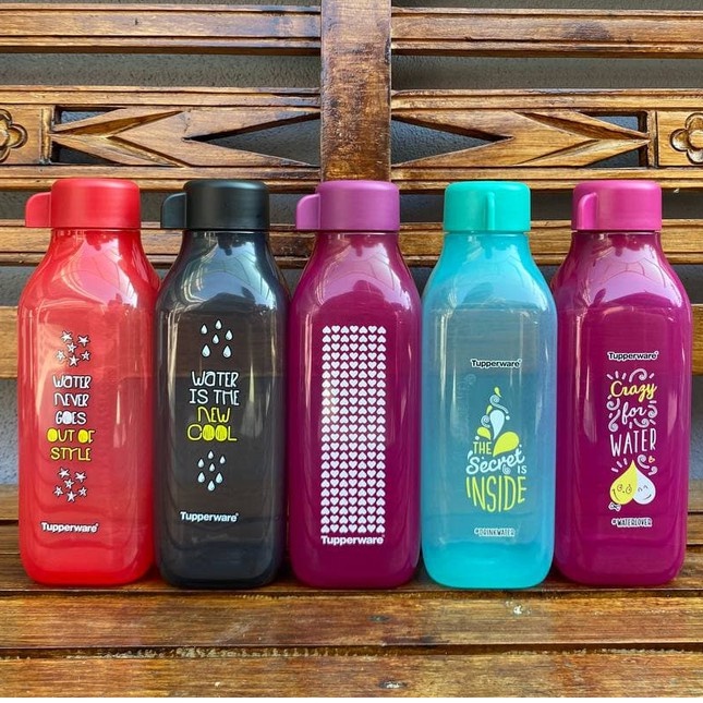 🔥🔥SHOP CLEARANCE STOCKS OFFER 🔥🔥 : Tupperware Square Eco Bottle 500ml ...