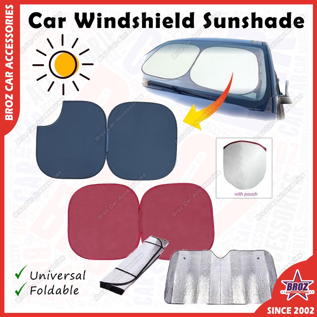 Universal Car Windshield Sunshade Foldable Jumbo Shade Car Window Auto ...