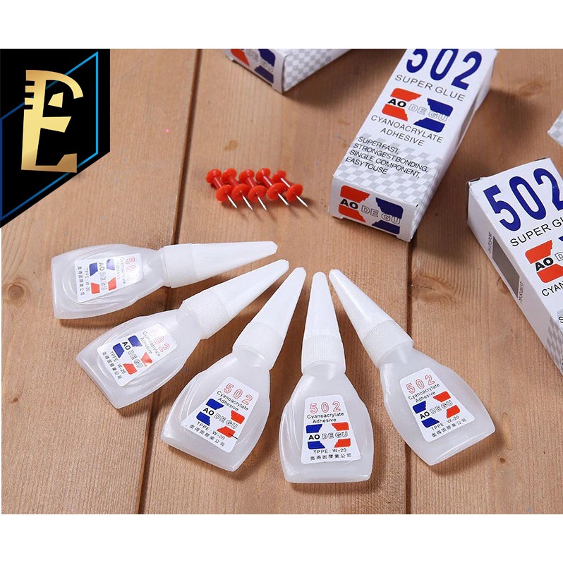 Super Glue 502 Instant 8gram 502 胶水 Gam Super | Shopee Malaysia
