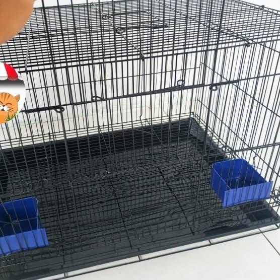 Cat Cage, Rabbit, 2-door Bird, Folding | Shopee Malaysia