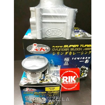 IKK Y15ZR LC135 FZ150 Super Turbo Forged Ceramic Racing Block Set FJN Forged Piston 57mm 60mm ...
