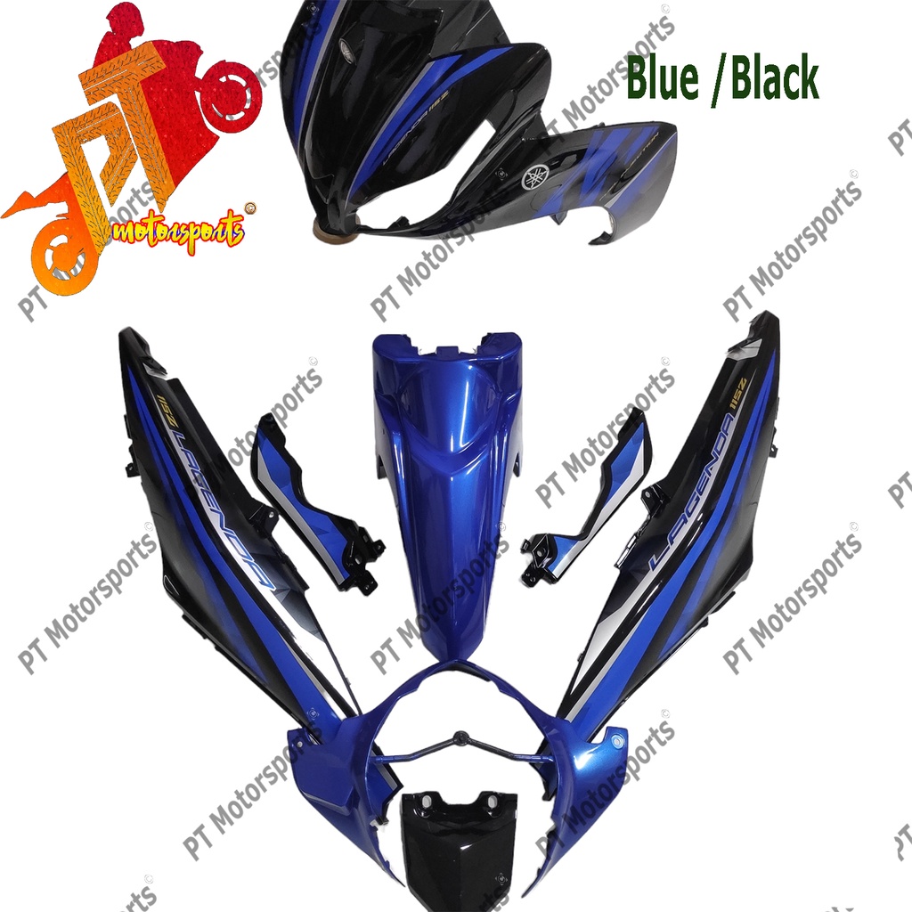 Yamaha Lagenda 115Fi Srl 115 Fi Matt Black Petronas Blue Black Yellow ...