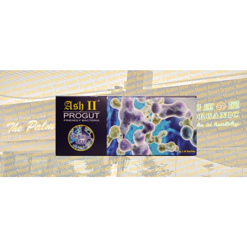 ASH II - PROGUT - Intestinal Friendly Bacteria (3g*30 Sachets) | Shopee ...