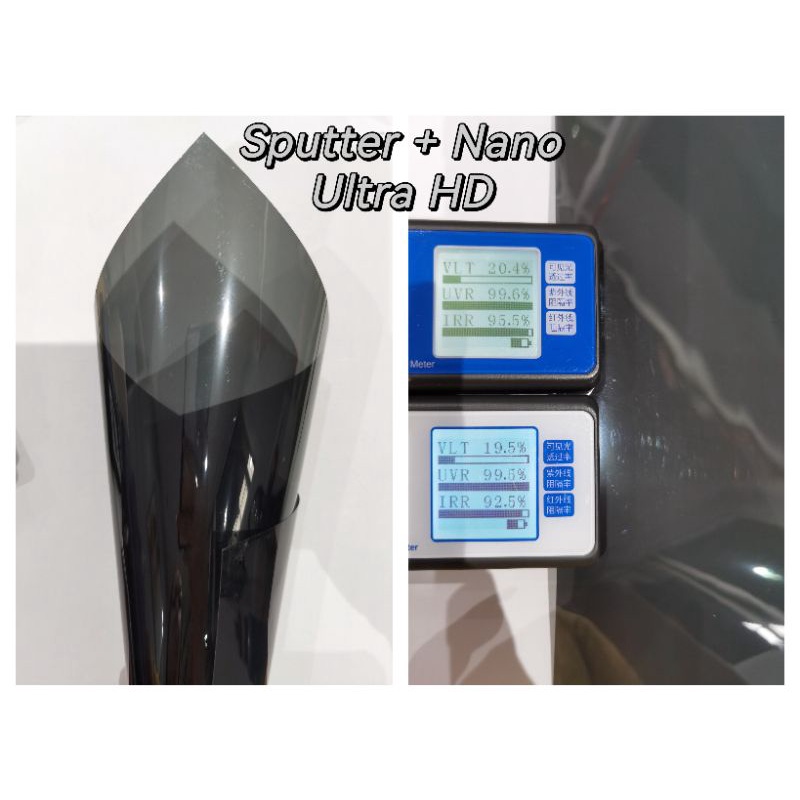 Sputter Nano Tinted Film/Tinted DIY tahan panas tinggi ( Sputter + Nano ...
