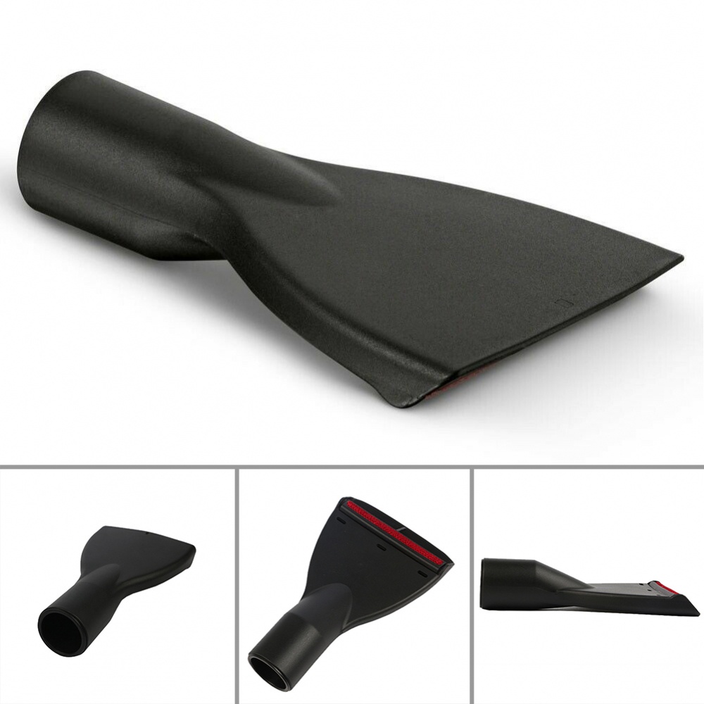 Black Dia 35mm Crevice Nozzle Flat Mouth Sofa Vacuum Cleaner Brush ...