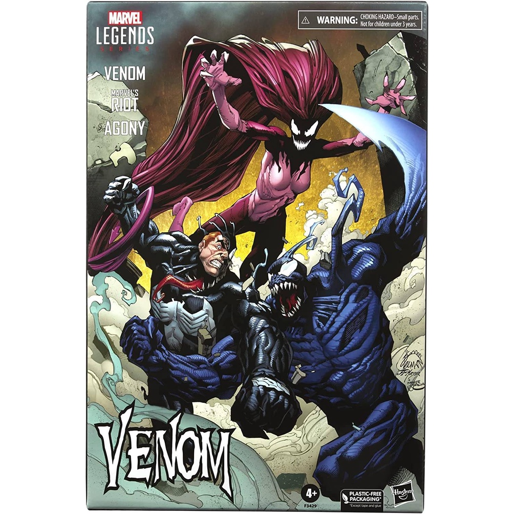 Marvel Legends Venom Multipack (Venom, Marvel Riot, Agony) | Shopee ...