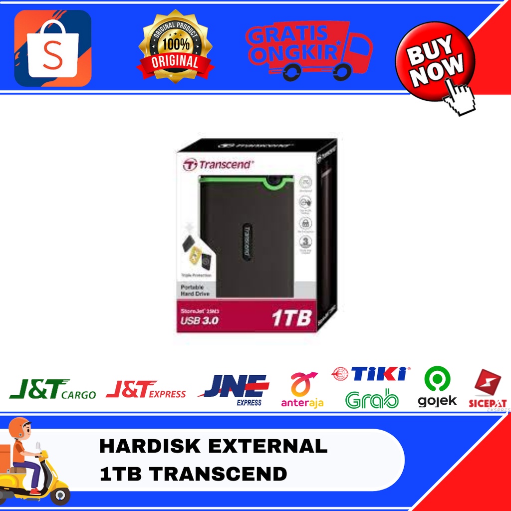 Transcend 1TB EXTERNAL Hard Drive | Shopee Malaysia