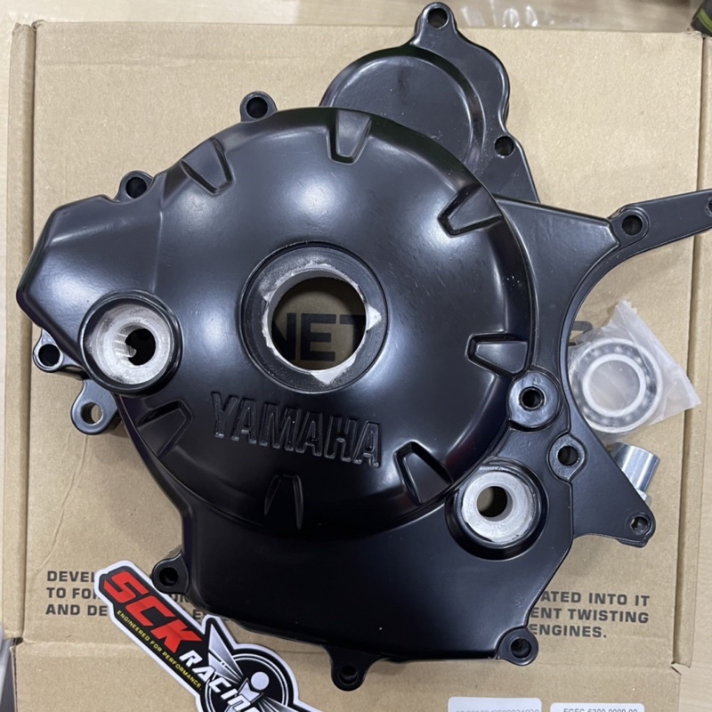 SCK LC135 MAGNET COVER WITH EXTRA SHAFT & BEARING -ENGINE MAGNET COVER ...